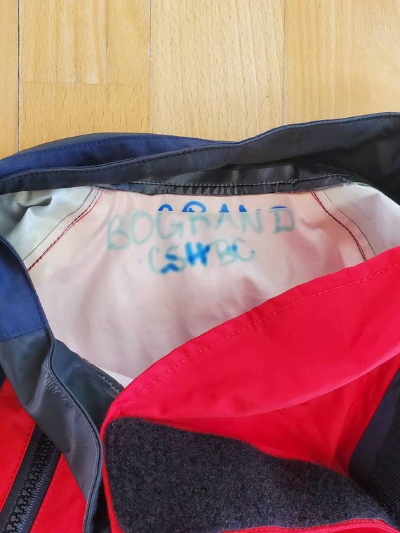 Gill nylon sailing jacket side closure layer shell di… - Gem