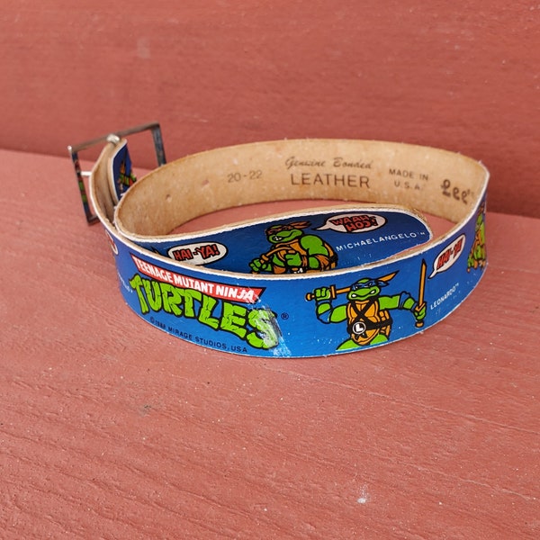 Teenage Mutant Ninja Turtle Belt - Etsy