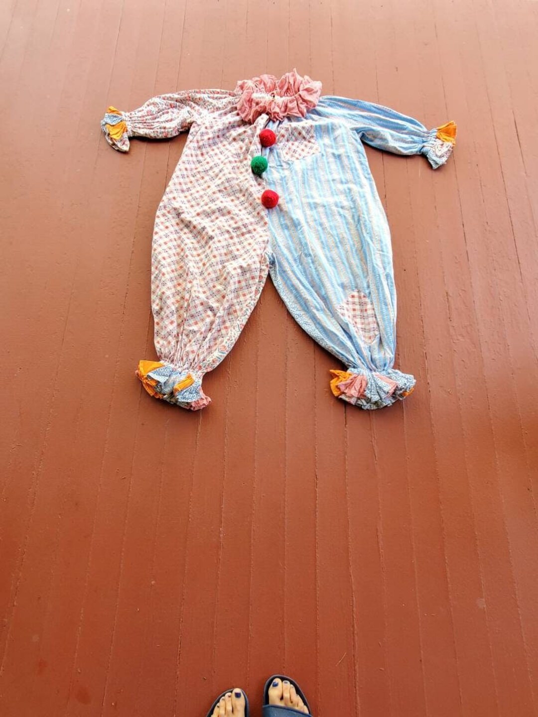 Vintage Clown Costume Clown Suit Unisex One Size Fits Most Adorable ...
