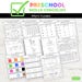 Printable Preschool Skills Checklist - Etsy