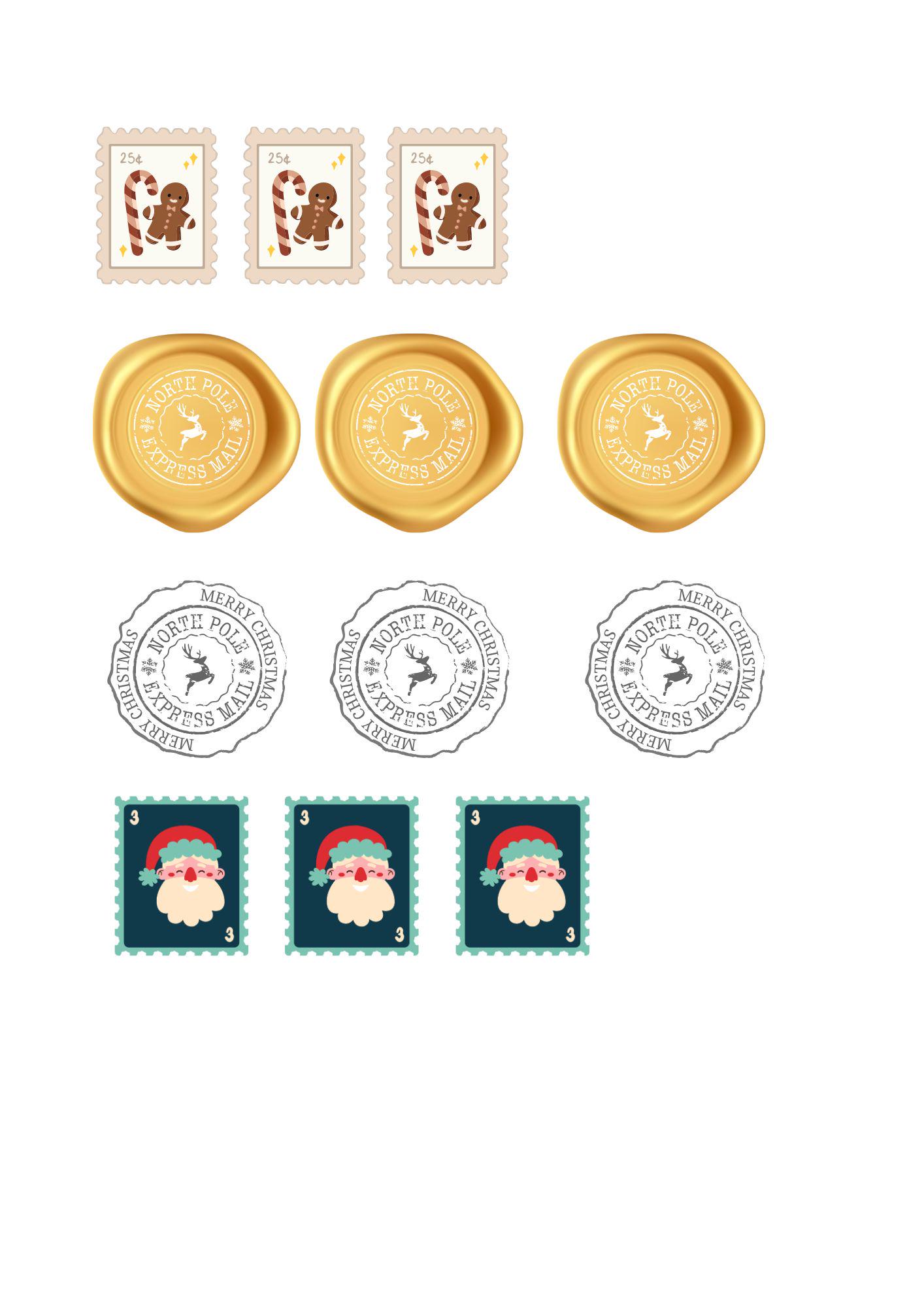 Santa Response Letter - Etsy