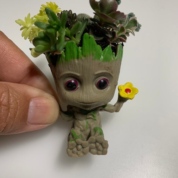 Groot Flower Pot - Etsy