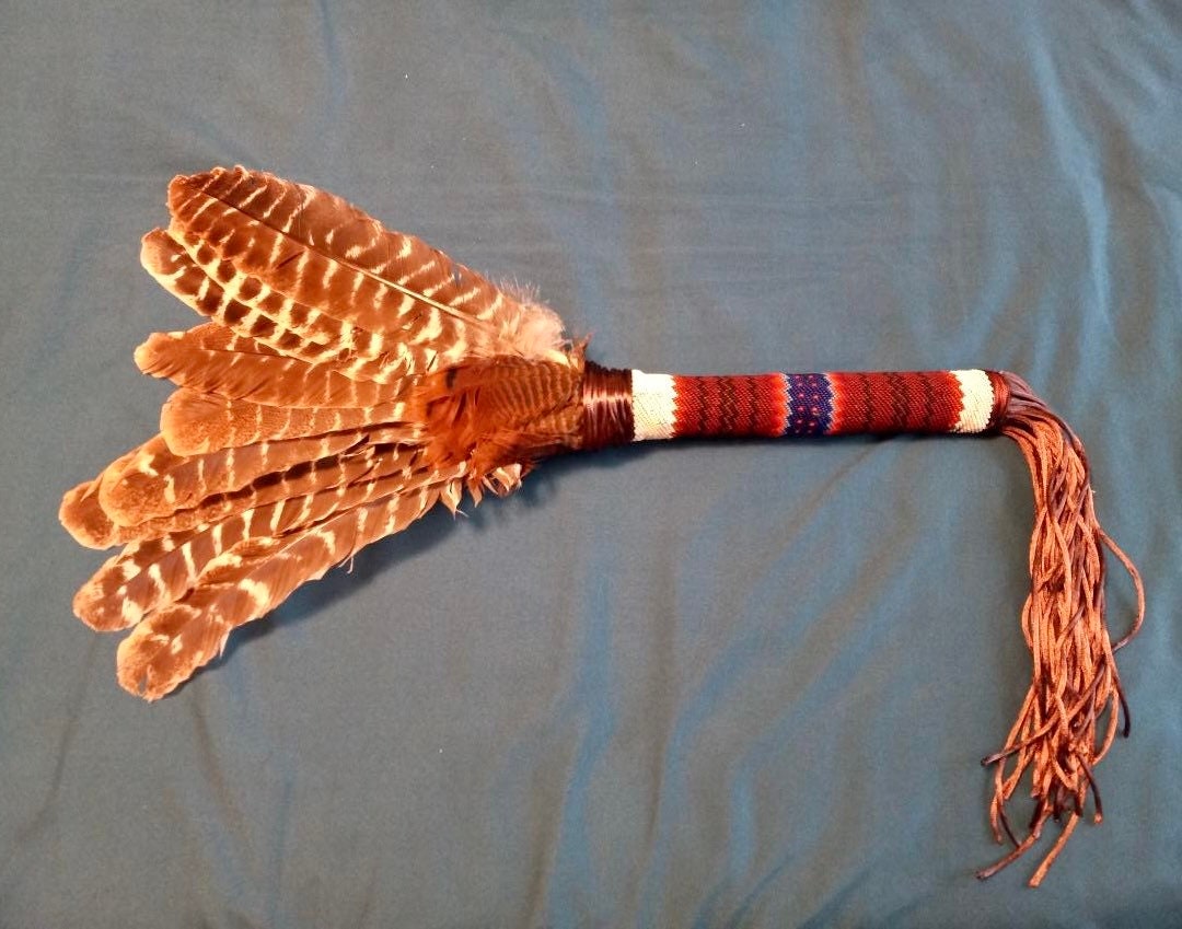 Peyote Fan Handles