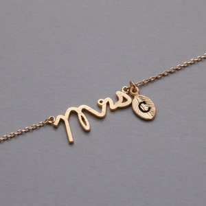 Mrs Bracelet. Mrs Jewelry. Custom Bracelet. Personalized Jewelry ...