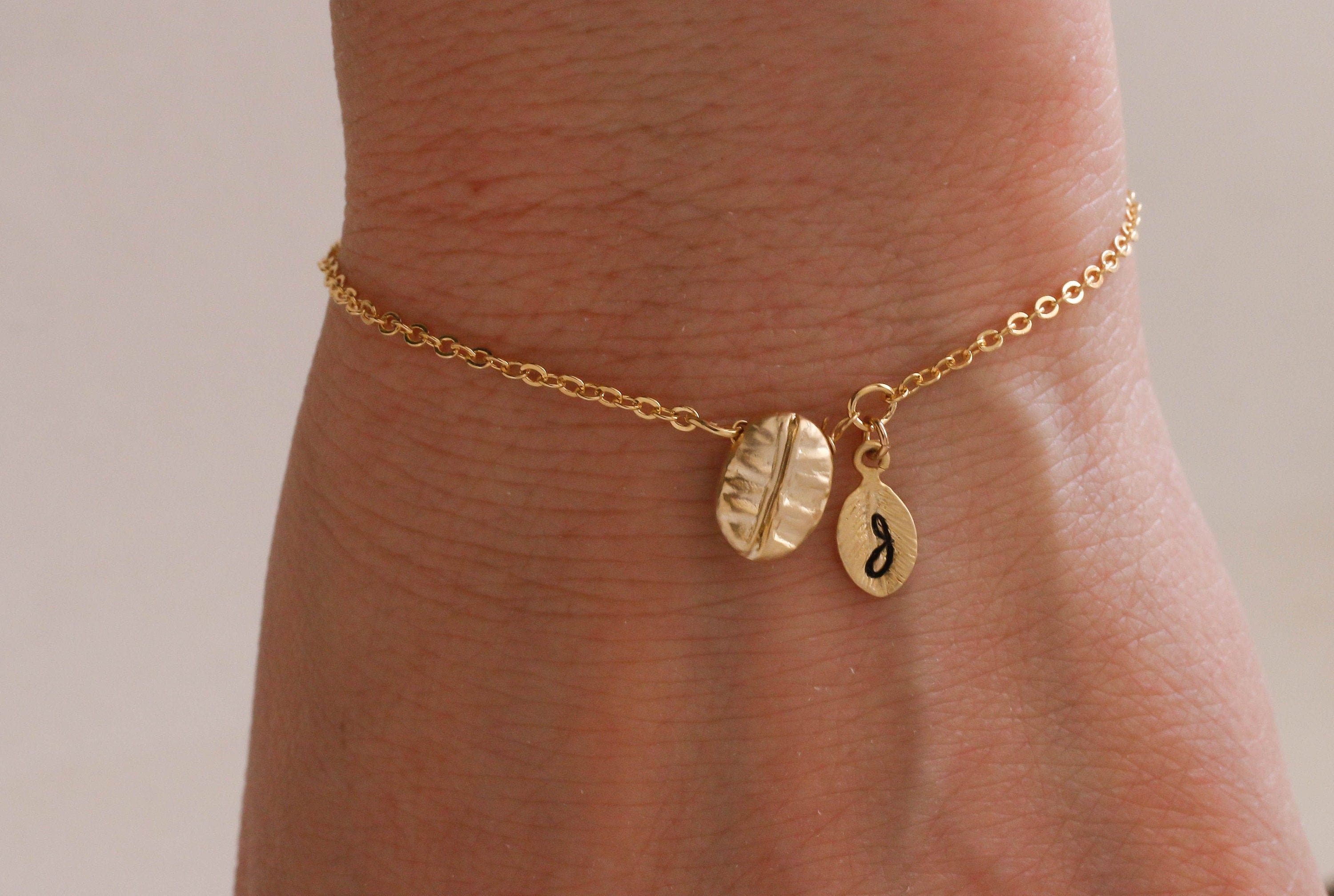 Coffee Bean Bracelet. Coffee Bean Necklace. Coffee Bean | Etsy