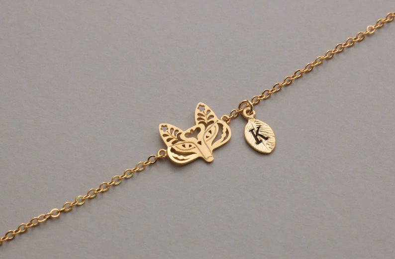 Fox Bracelet. Fox Jewelry. Custom Bracelet. Personalized | Etsy