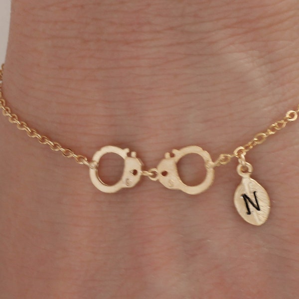 Gold Handcuffs - Etsy