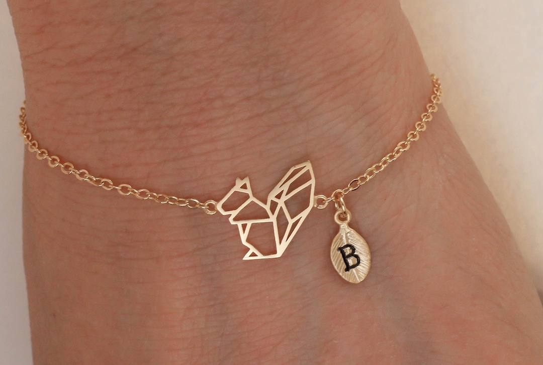 Squirrel Bracelet. Squirrel Jewelry. Custom Bracelet. Personalized ...
