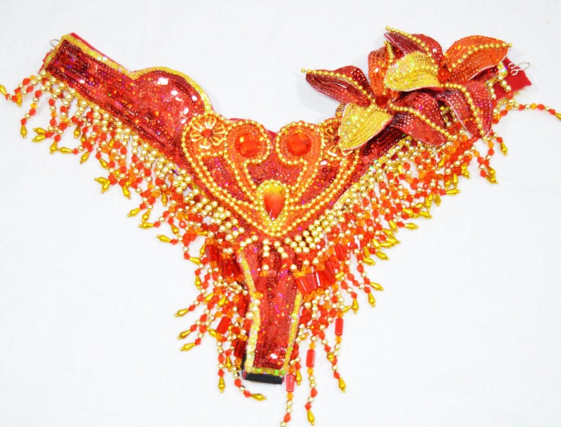 String brésilien samba/danse du ventre/carnaval de Rio costume bikini ...