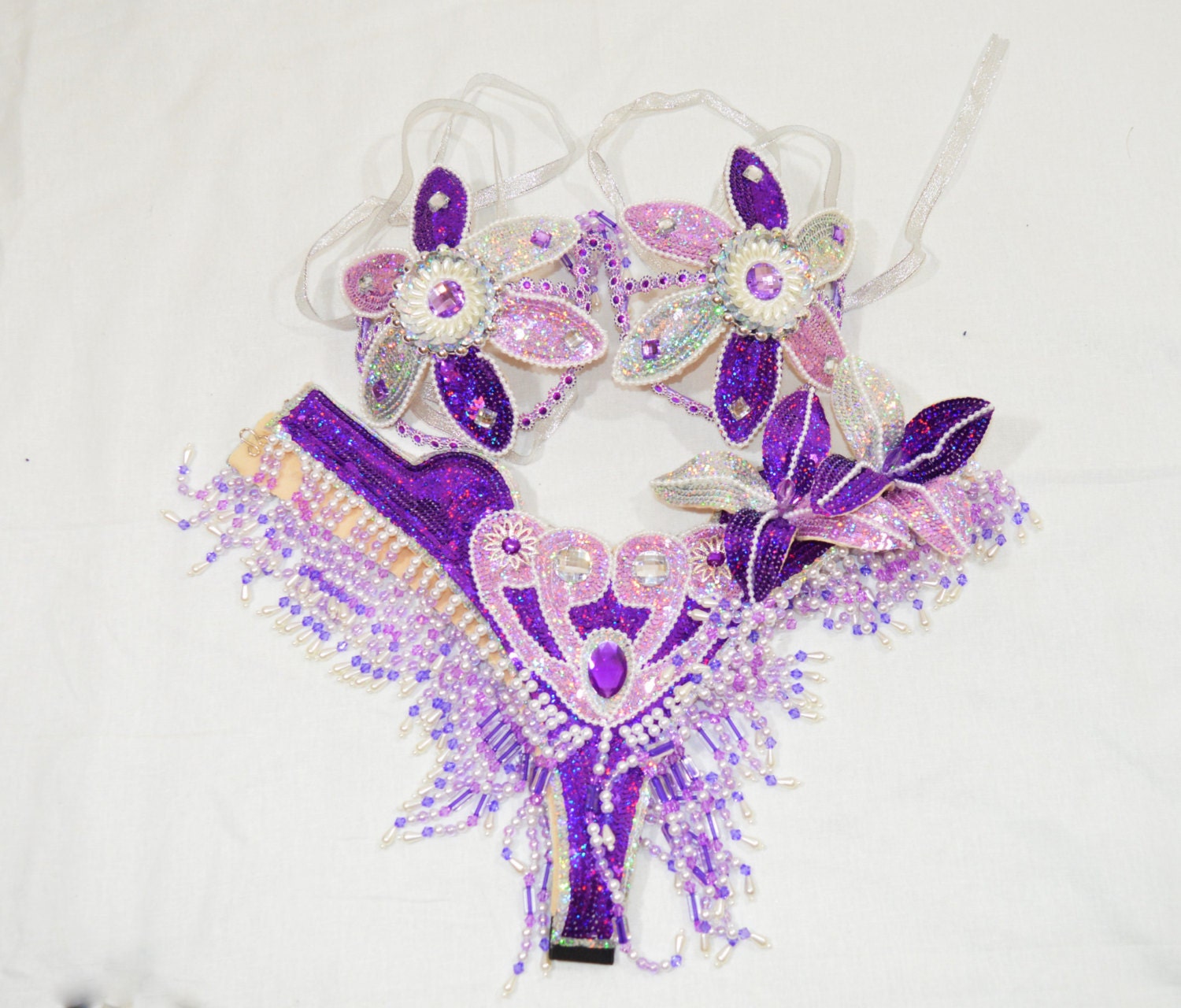 Samba Brazilian Belly Dance Carnival SAMBA Bikini Costume 11 Colors ...