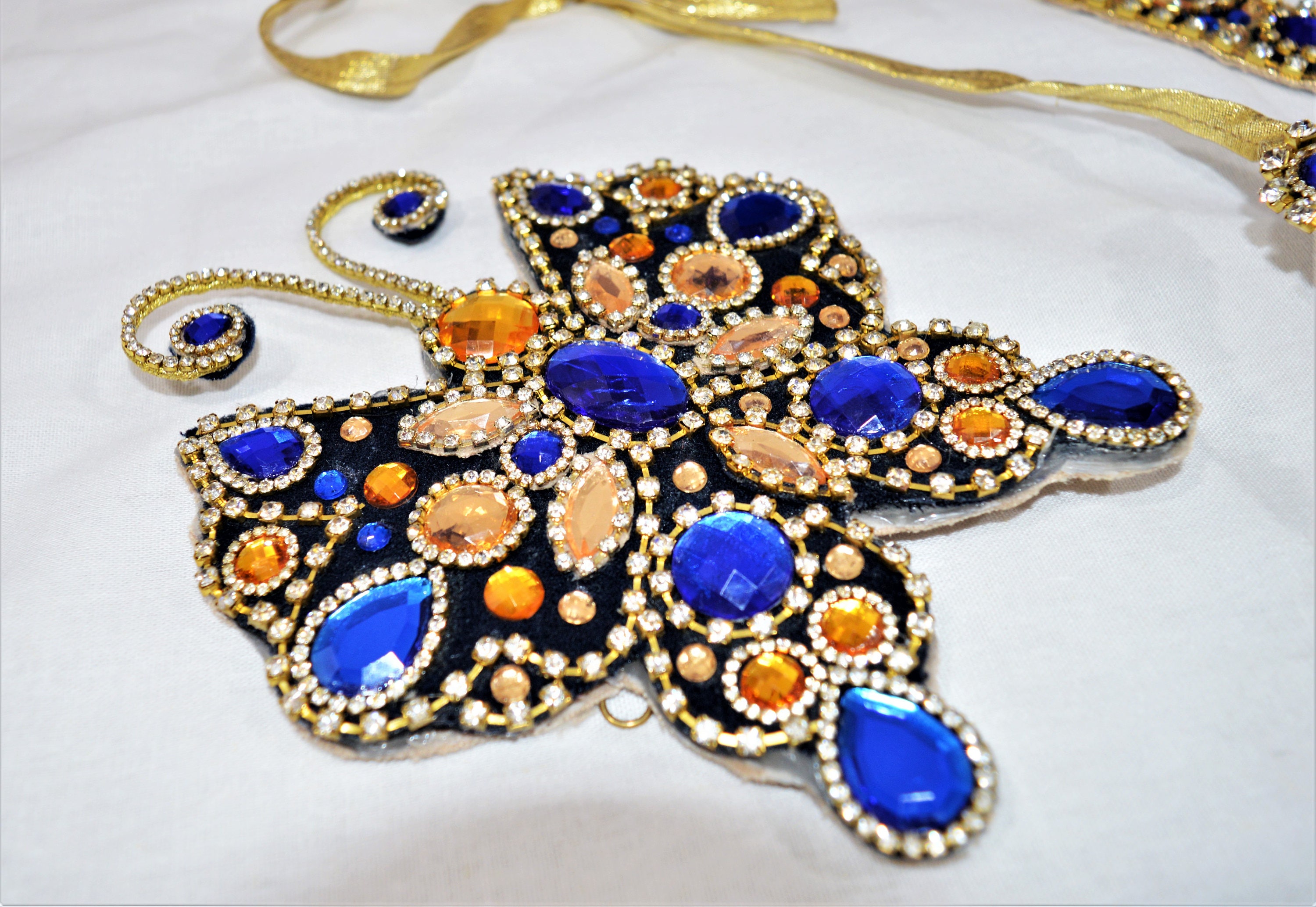 Blue Butterfly Brazilian Rio Carnival SAMBA Dance COSTUME Bikini/show ...