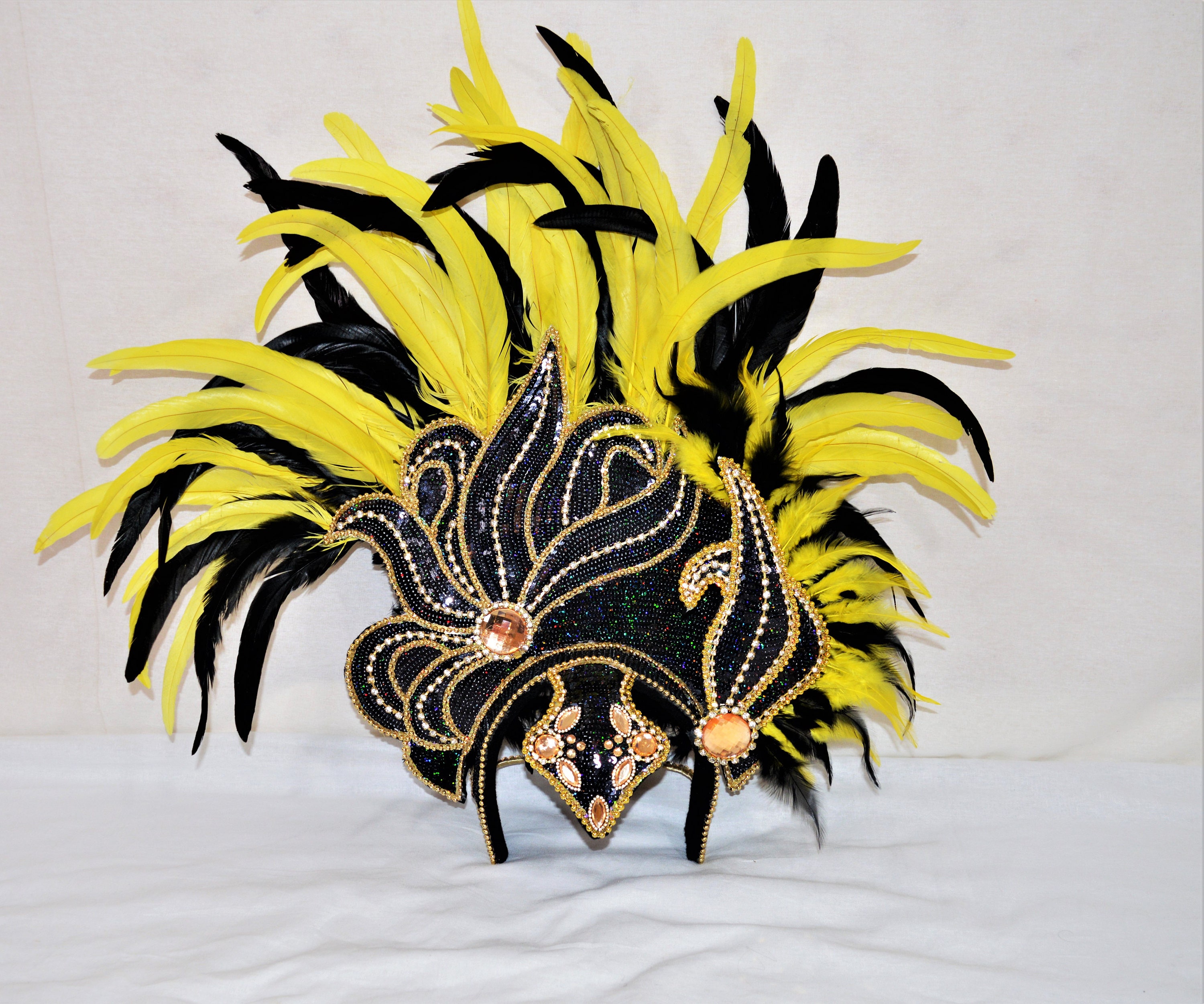 Samba Black Gold Brazilian Rio Carnival SAMBA Dance COSTUME Bikini/show ...