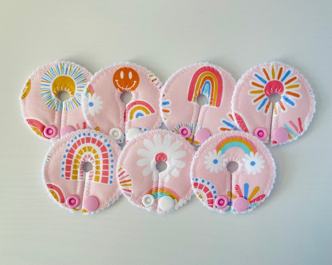 Set of 7 G Tube Pads / Gtube Pads / G-tube Pads / Gtube Covers ...