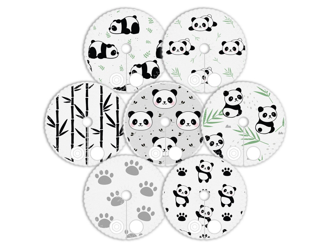 Pandas Feeding Tube Pads | AMT Button Pads | Mic-key Button Pads - Etsy
