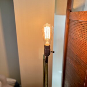 Repurposed Brass Toned Boy Scouts Bugle Table Lamp With an Edison ...