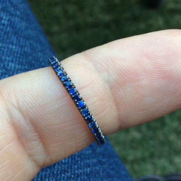 Sapphire Ring Guard - Etsy