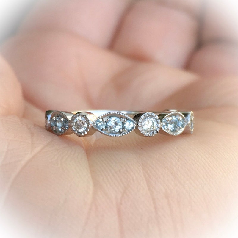 Milgrain Bezel Ring - Etsy
