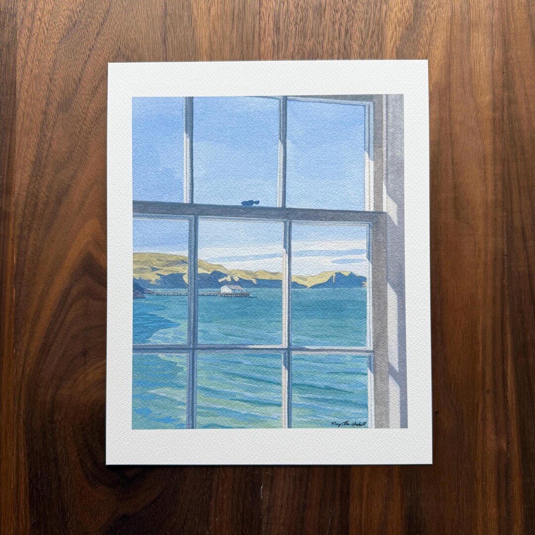 Drakes Bay Window Print - Etsy