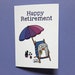 Happy Retirement Card Penguin Retirement Card - Etsy UK