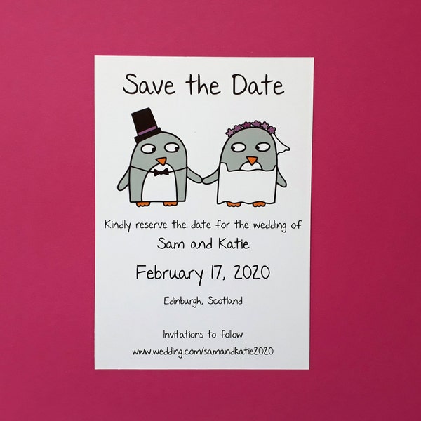 Funny Save the Date - Etsy