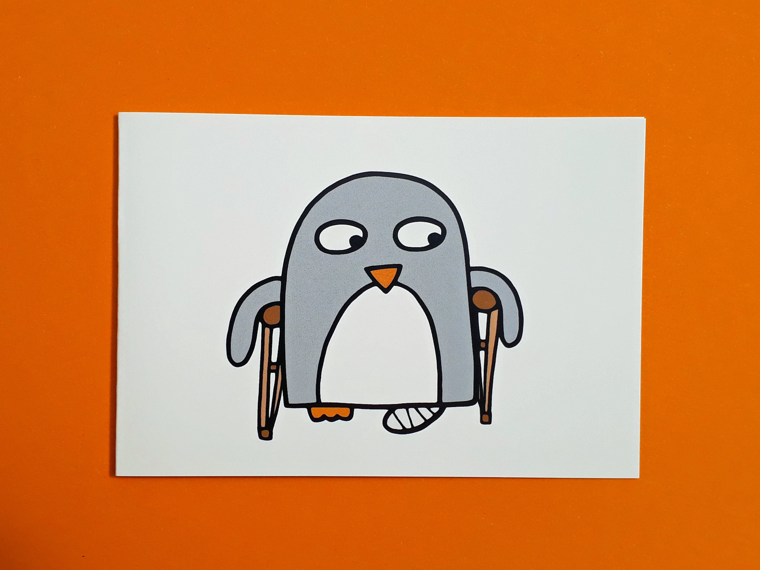 Get Well Card broken Leg broken Ankle sore Foot funny - Etsy UK