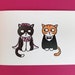 Cat Wedding Card - Cat Wedding Invitation - Cute Cat Wedding Card ...