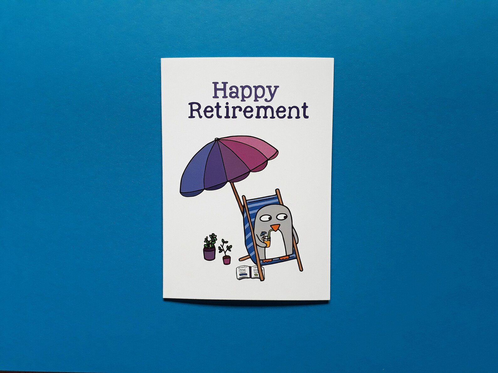Happy Retirement Card Penguin Retirement Card - Etsy UK