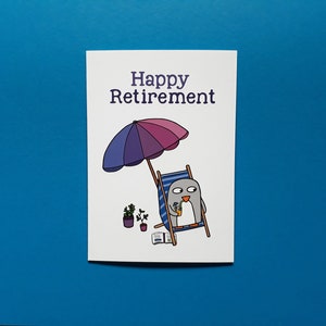 Happy Retirement Card - Penguin Retirement Card - Congratulations on ...