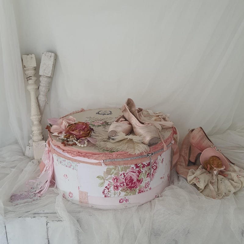 Decorative Hat Box - Etsy