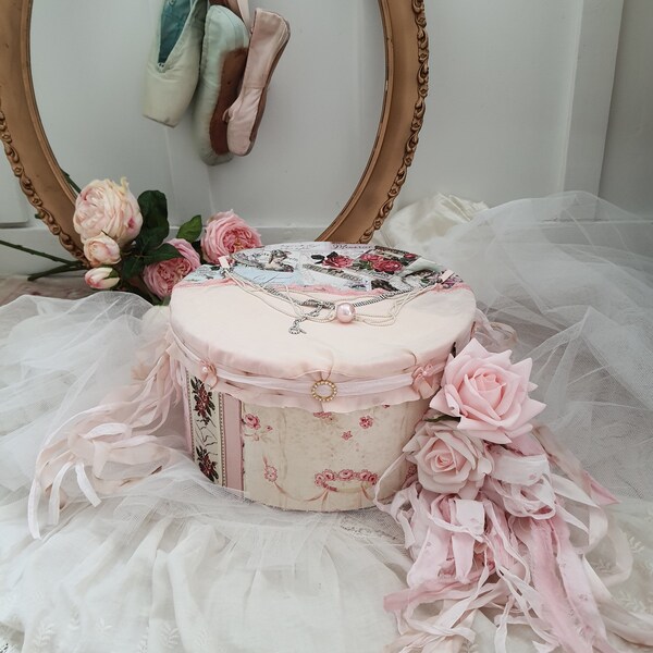 Decorative Hat Box - Etsy