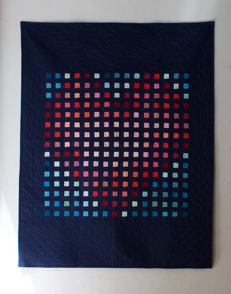 Pixel Postage Quilt Pattern - Etsy