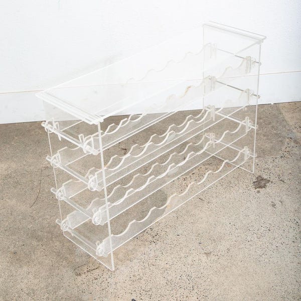Acrylic Wine Rack - Etsy