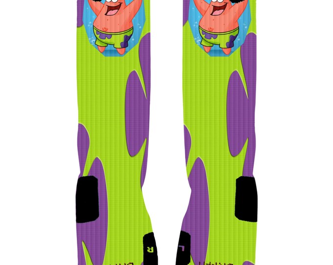 Patrick Star Custom Nike Elite Socks - Etsy