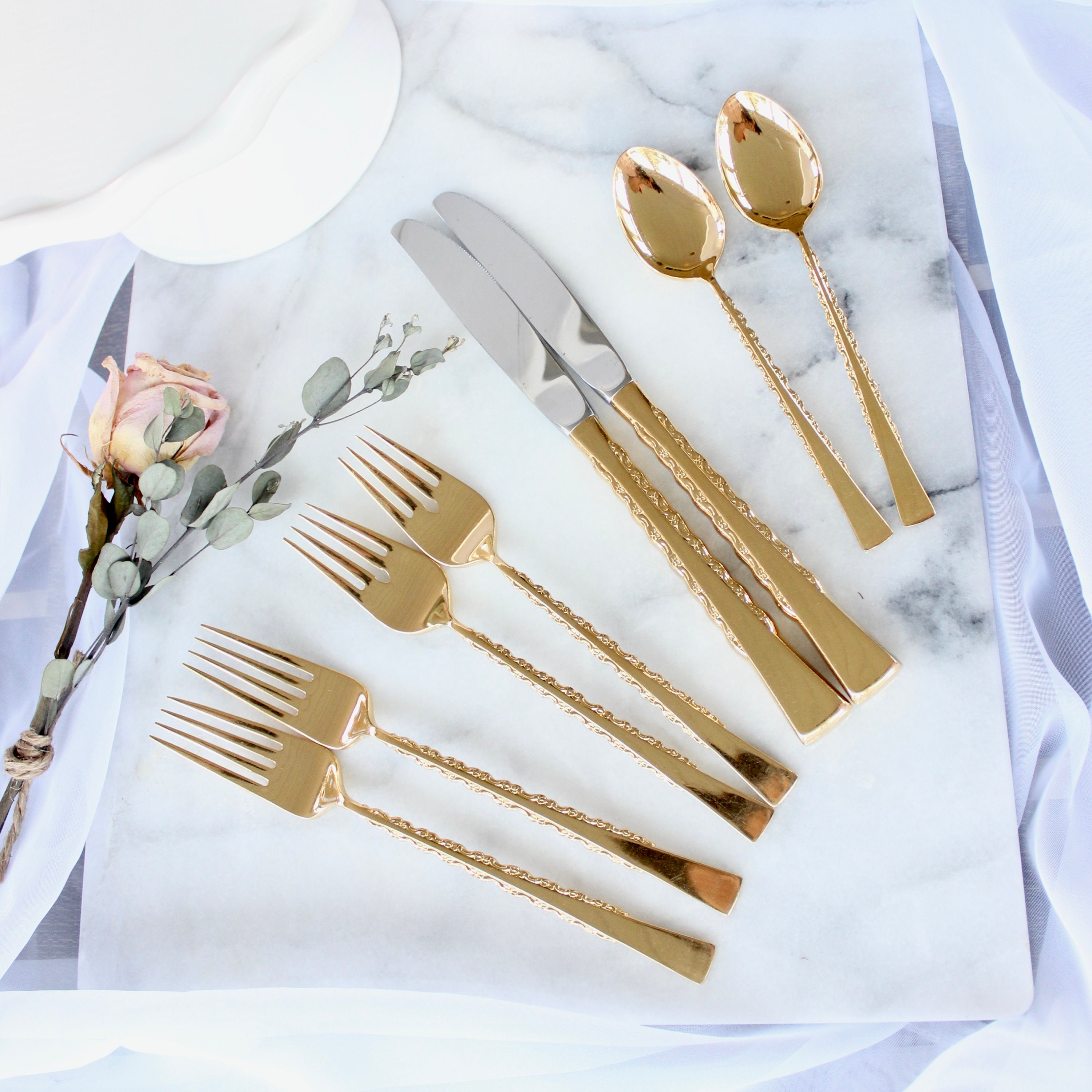 Gold Silverware Patterns