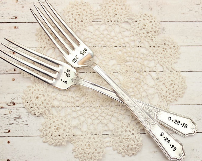 Wedding Forks - Etsy