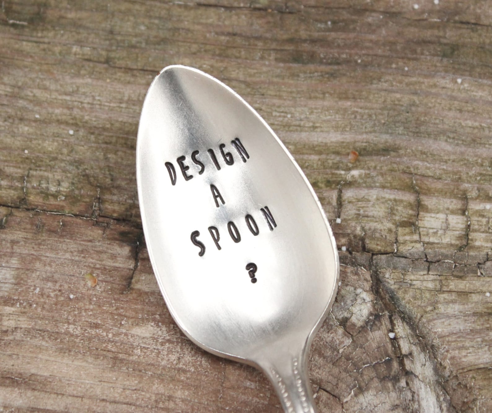 Design a Spoon Custom Coffee Cereal Tea Peanut Butter - Etsy