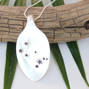 Zodiac Necklace - Gemini Constellation - Silver Spoon Pendant - Vintage ...