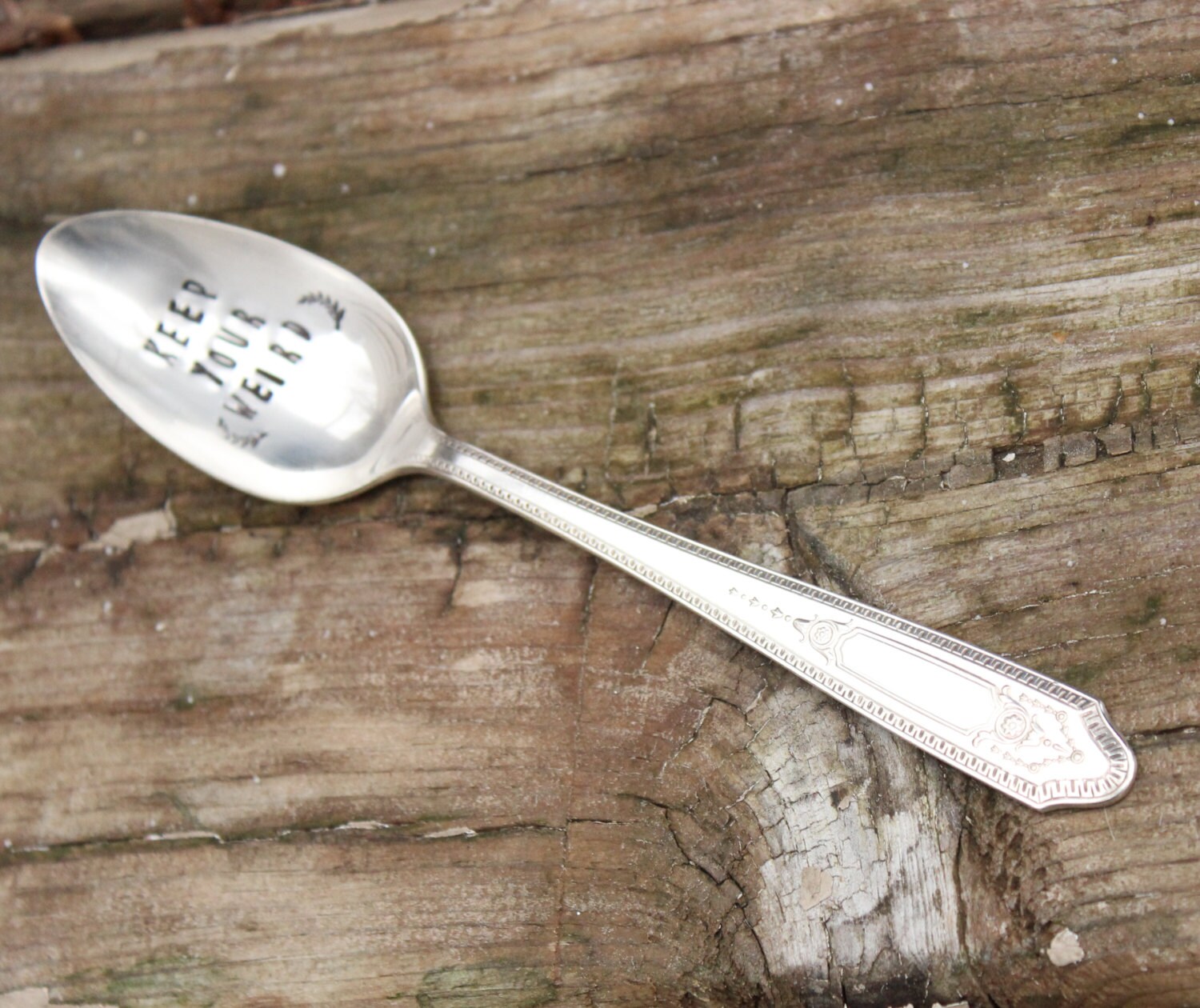 Keep Your Weird Spoon Coffee Tea Cereal Breakfast Hand | Etsy