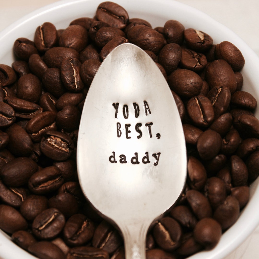 Yoda Best Daddy Spoon - Star Wars Dad Gift - Father's Day - Coffee Ice ...