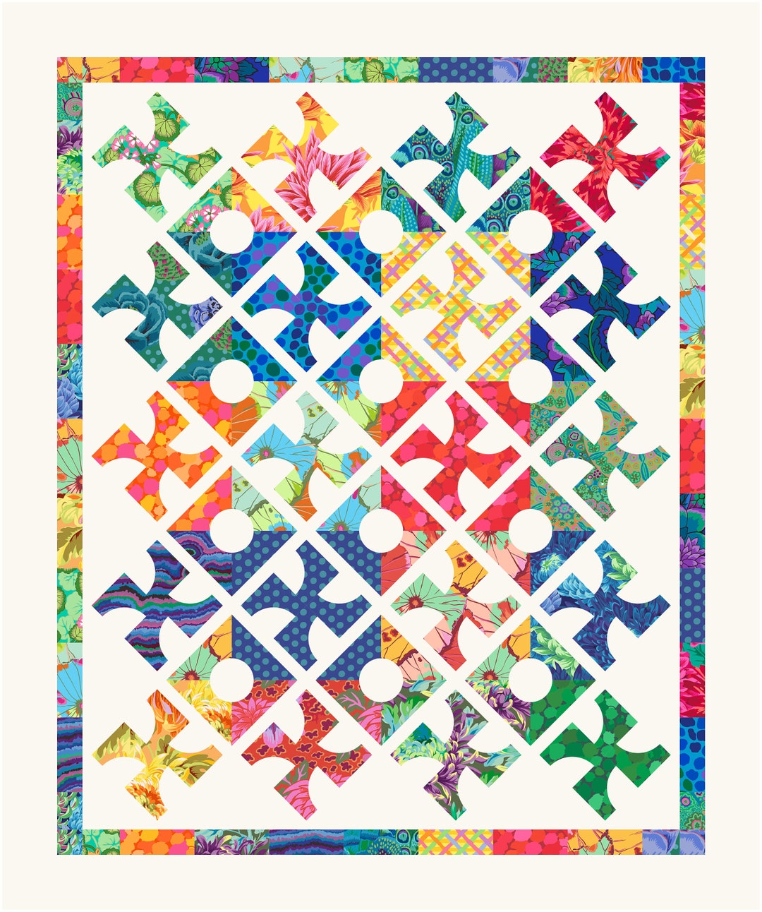 Dutch Windmills Quilt PDF Pattern Download - Etsy