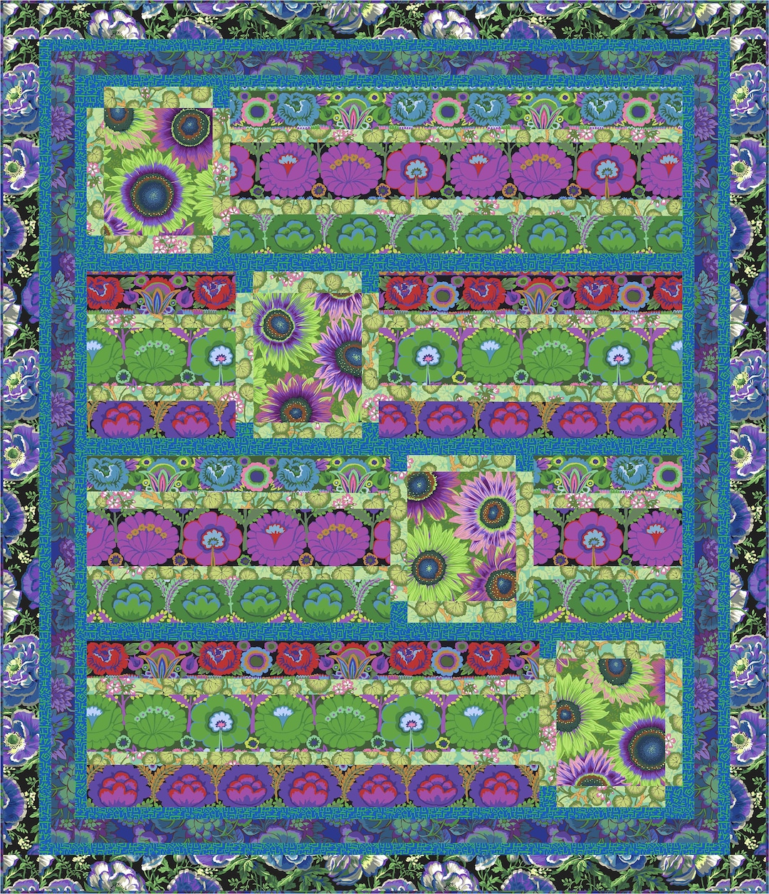Journeys Quilt PDF Pattern Download - Etsy