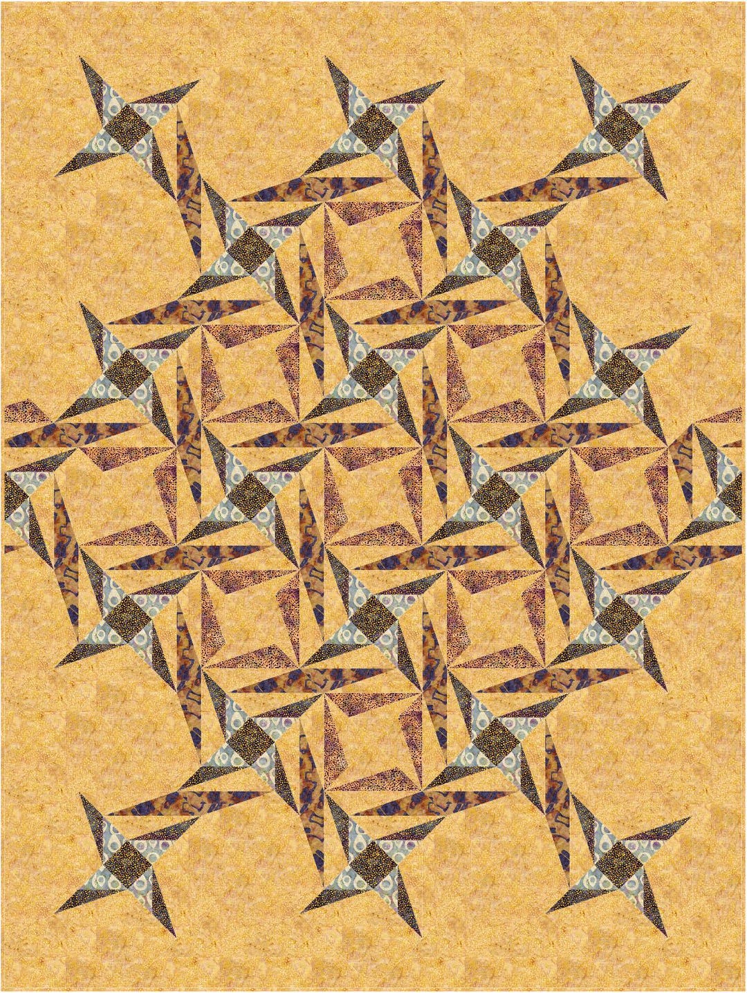 Flock Paper Piecing PDF Pattern Download - Etsy