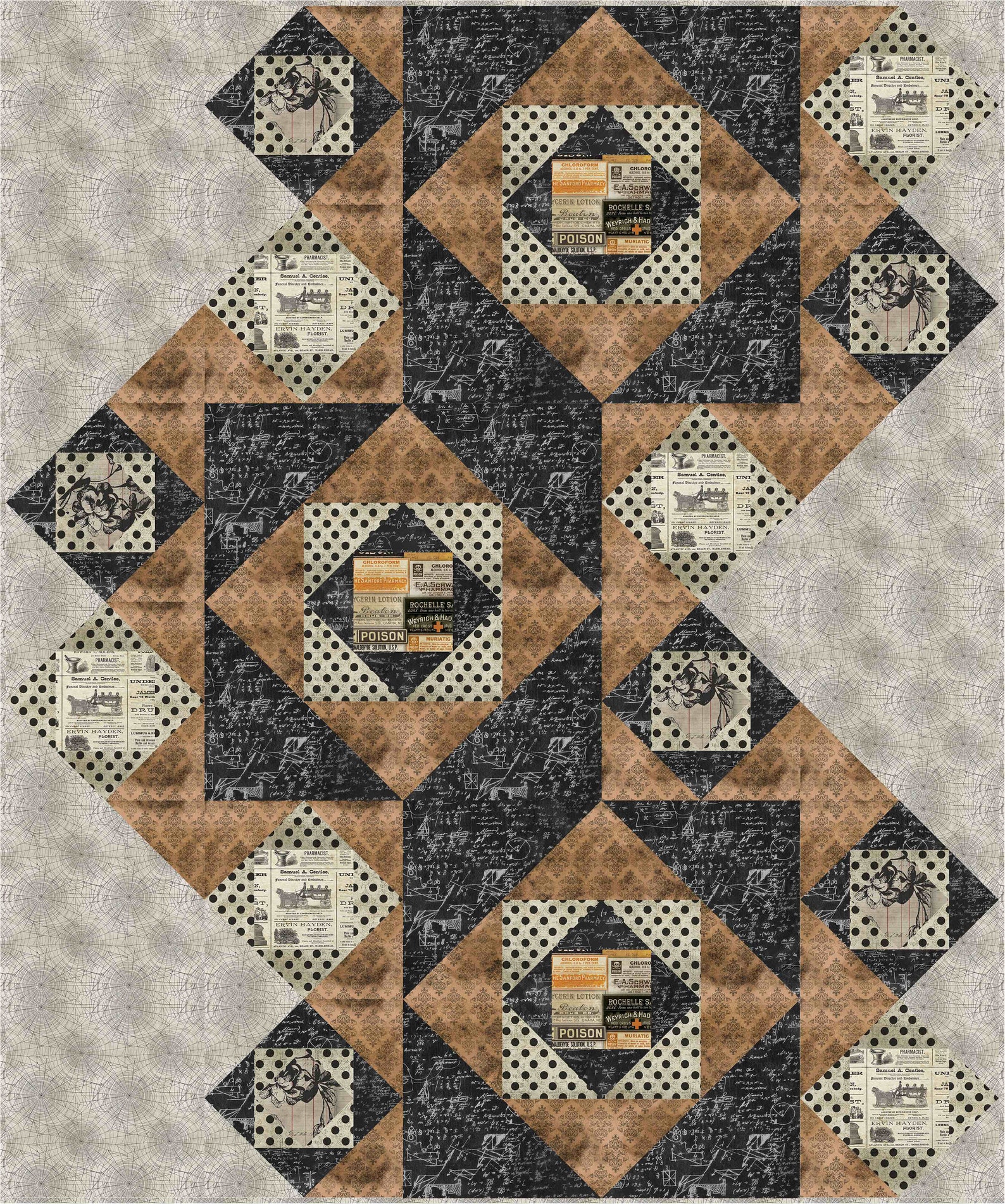 Frabjous Quilt PDF Pattern Download - Etsy
