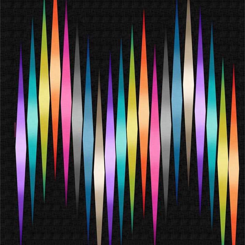 Wave Quilt Pattern - Etsy