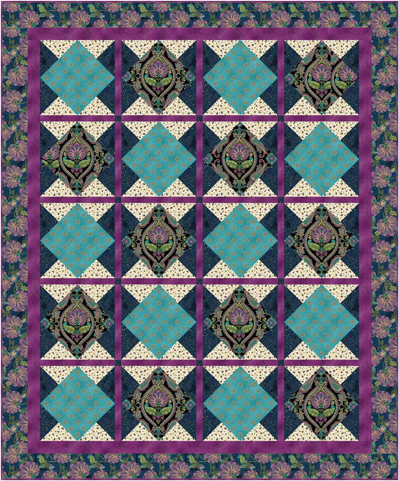 Flush Quilt Pattern PDF Download - Etsy