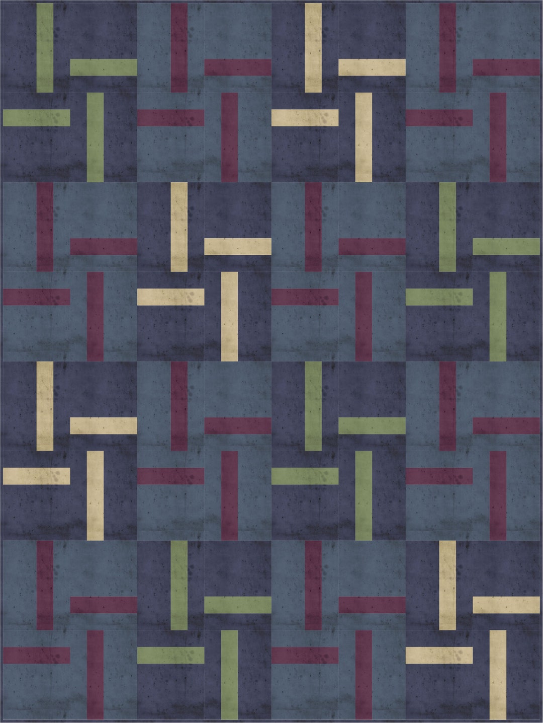 Shards Quilt PDF Pattern Download - Etsy