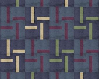 Rojas Modern Quilt PDF Pattern, Instant Download - Etsy