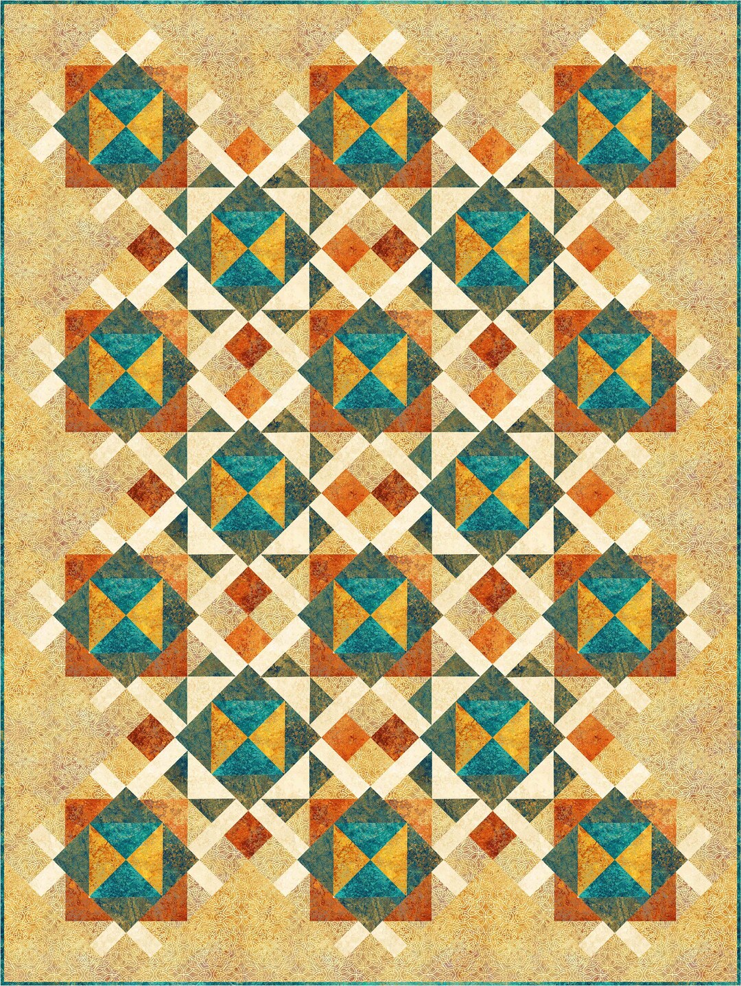 Cornerstones Quilt PDF Pattern Download - Etsy
