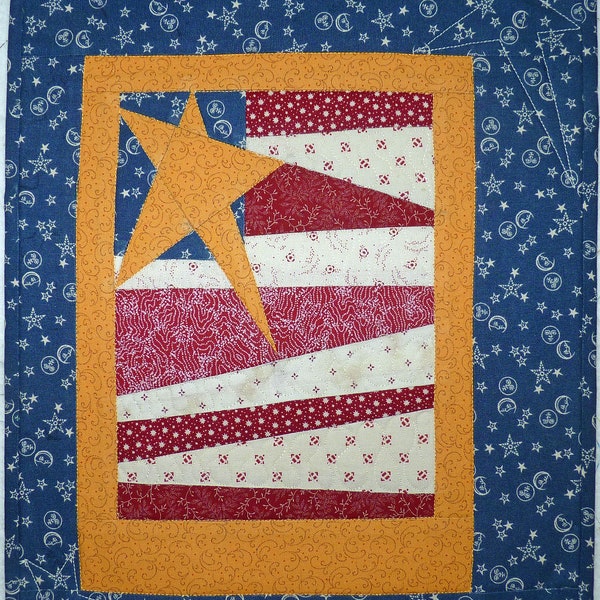 Flag Quilt Pattern - Etsy