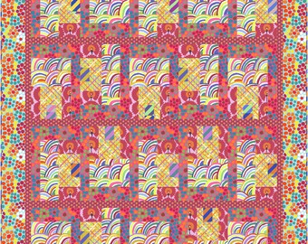 QUILT PATTERN Cat Scratch Quilt Pattern by Art East Quilting Co ...